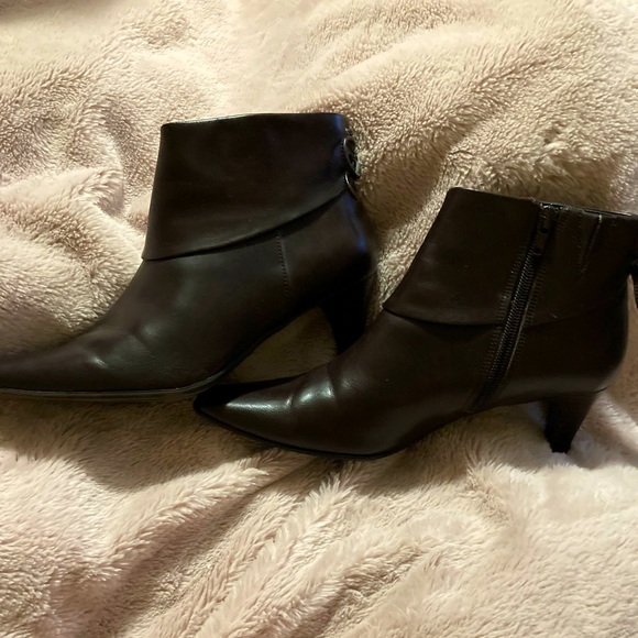 Easy Spirit | Shoes | Easy Spirit Womens Brown Ankle Boots Witchy ...